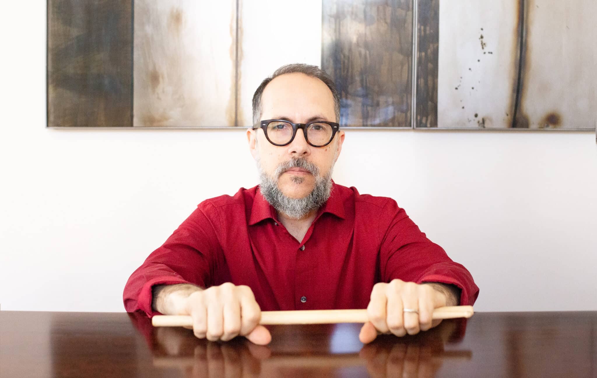 Yhdysvaltalainen rumpali ja säveltäjä John Hollenbeck vierailee ...