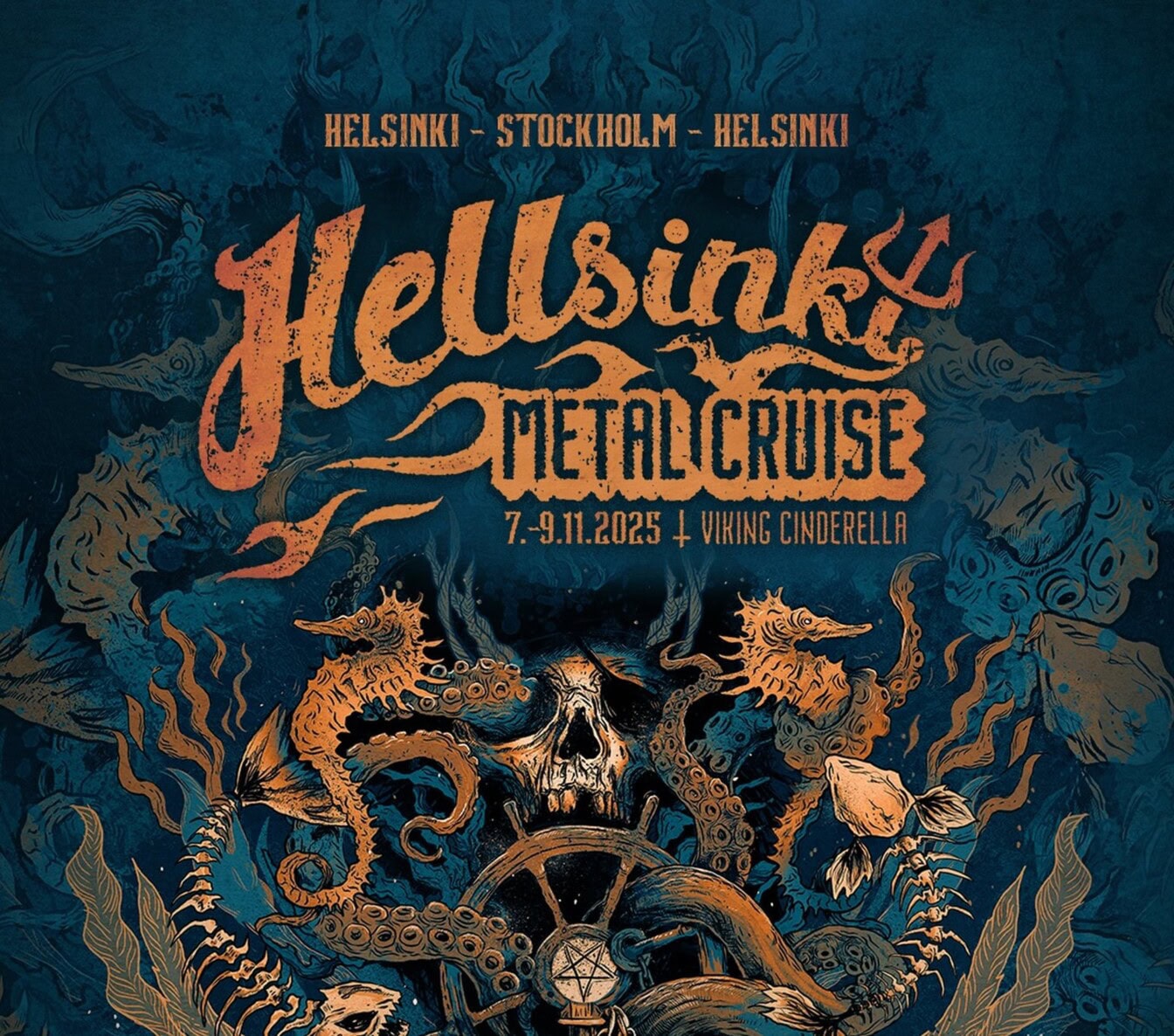 Maakrapujen metallijuhla Hellsinki Metal Festival levittäytyy nyt myös ...