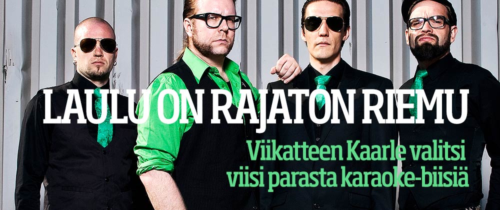Mitä Kaarle Viikate laulaa karaokessa? Viikate-solisti valitsi viisi ...